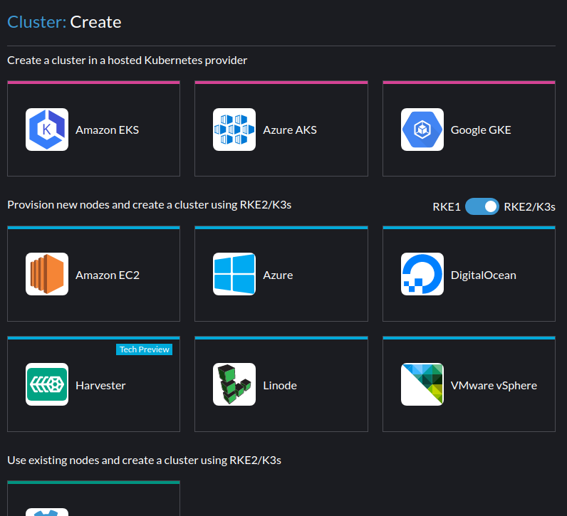 Remove `Tech Preview` for RKE2 clusters for the `v2.6.5` release · Issue #5698 · rancher ...