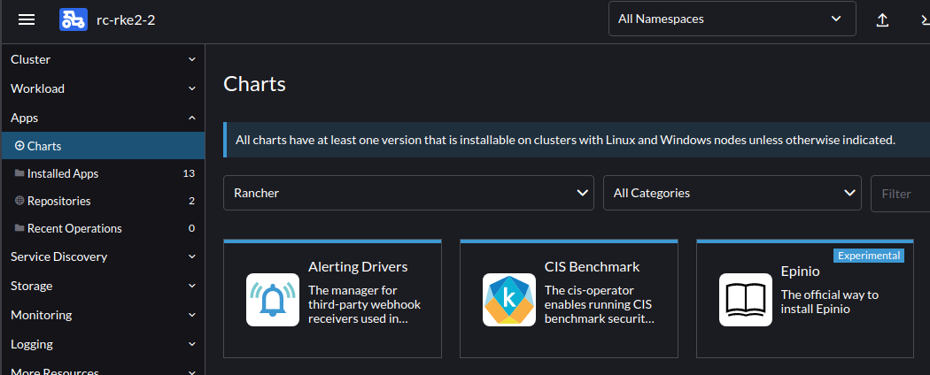 Icon for Epinio chart is missing in the Rancher Manager UI · Issue #1780 · epinio/epinio · GitHub