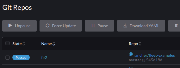 Fleet Git Repos Repo column icon isn't aligned · Issue #7976 · rancher/dashboard · GitHub
