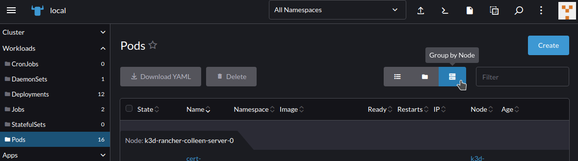 [BUG] Node Pods list is always empty · Issue #8725 · rancher/dashboard · GitHub