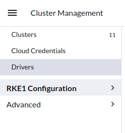 New Side Nav Visual Bugs · Issue #9659 · rancher/dashboard · GitHub