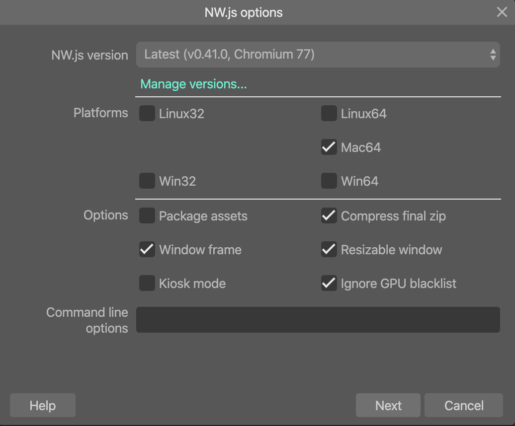 NWJS export on Mac Catalina don't start. · Issue #3408 · Scirra/Construct-bugs · GitHub
