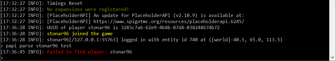 PAPI still fails to find player(s) on their first join · Issue #527 · PlaceholderAPI ...