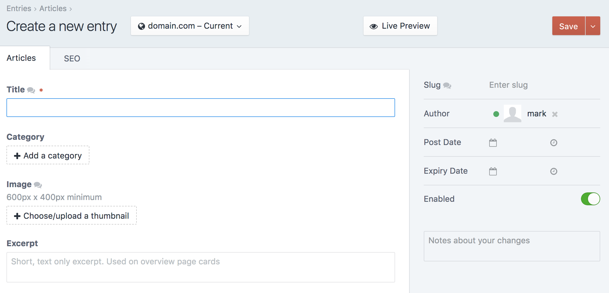 Default entry status ignored, always enabled · Issue #3791 · craftcms/cms · GitHub