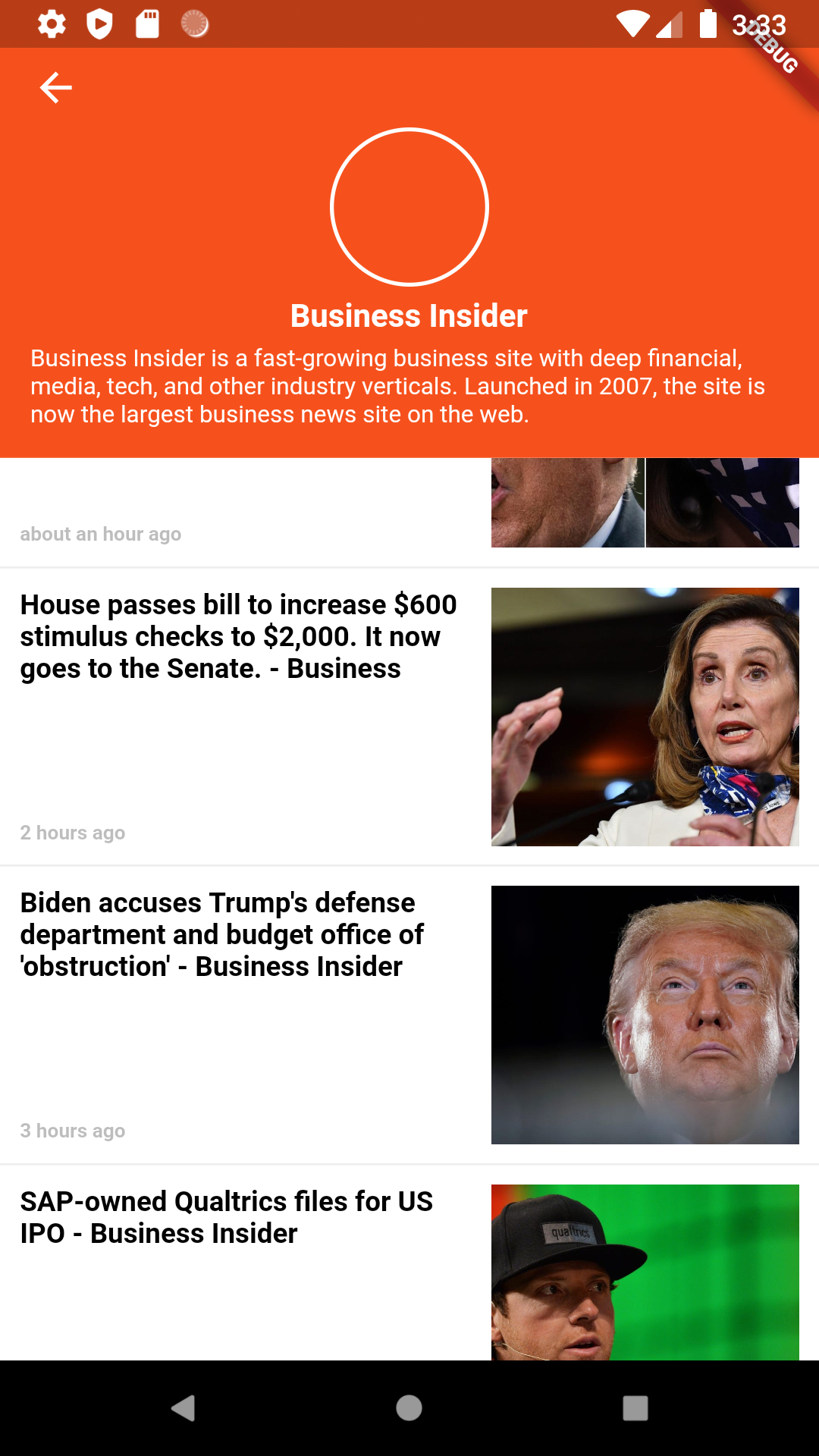 Akhbar Is A Flutter Application