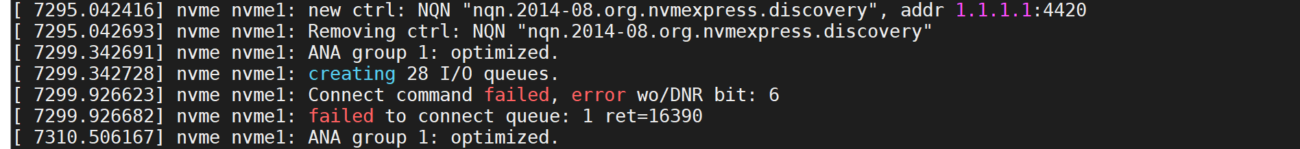 client connect or list doesn't work · Issue #557 · linux-nvme/nvme-cli · GitHub