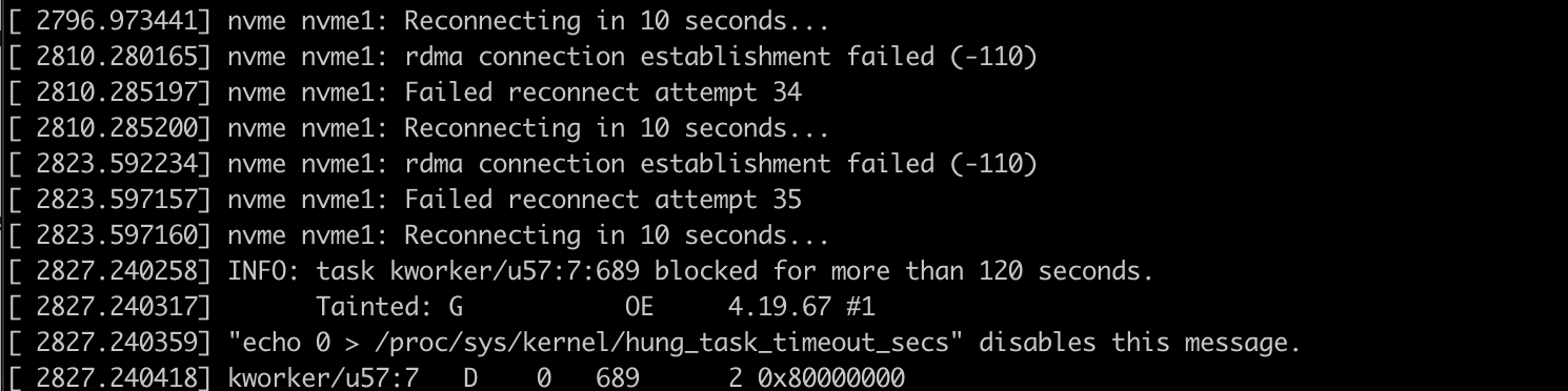 client connect or list doesn't work · Issue #557 · linux-nvme/nvme-cli ...