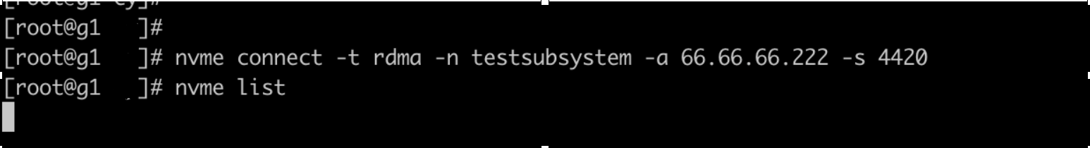client connect or list doesn't work · Issue #557 · linux-nvme/nvme-cli ...