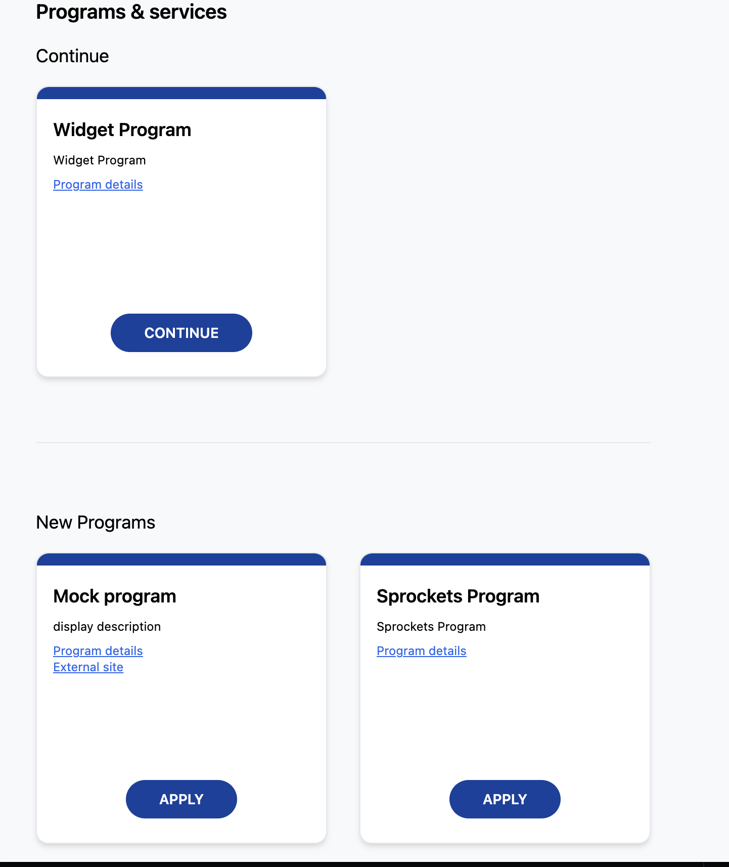 FR: Applicant view shows previous applications. · Issue #2573 · civiform/civiform · GitHub