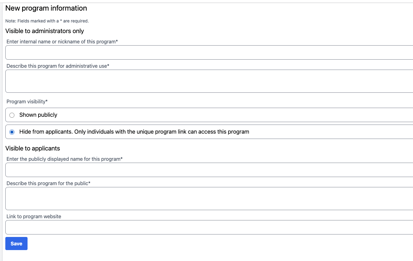 Add more information about program visibility options · Issue #1910 · civiform/civiform · GitHub