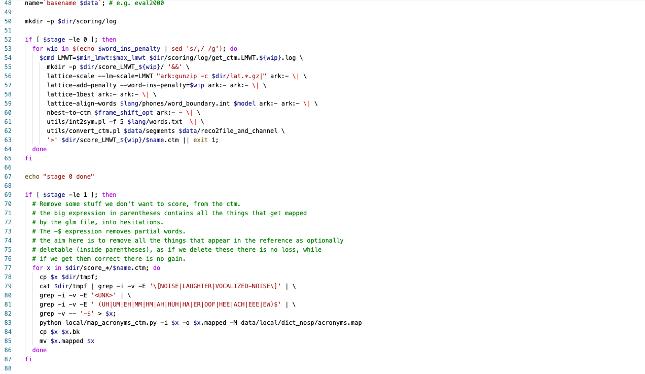 Question about espnet/swbd/asr1/local/score_sclite.sh · Issue #3530 ...