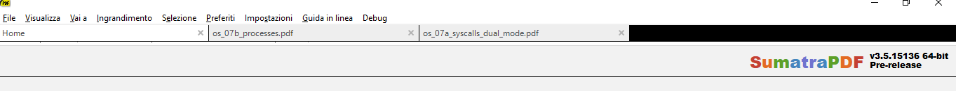 Option to disable home tab · Issue #2682 · sumatrapdfreader/sumatrapdf · GitHub