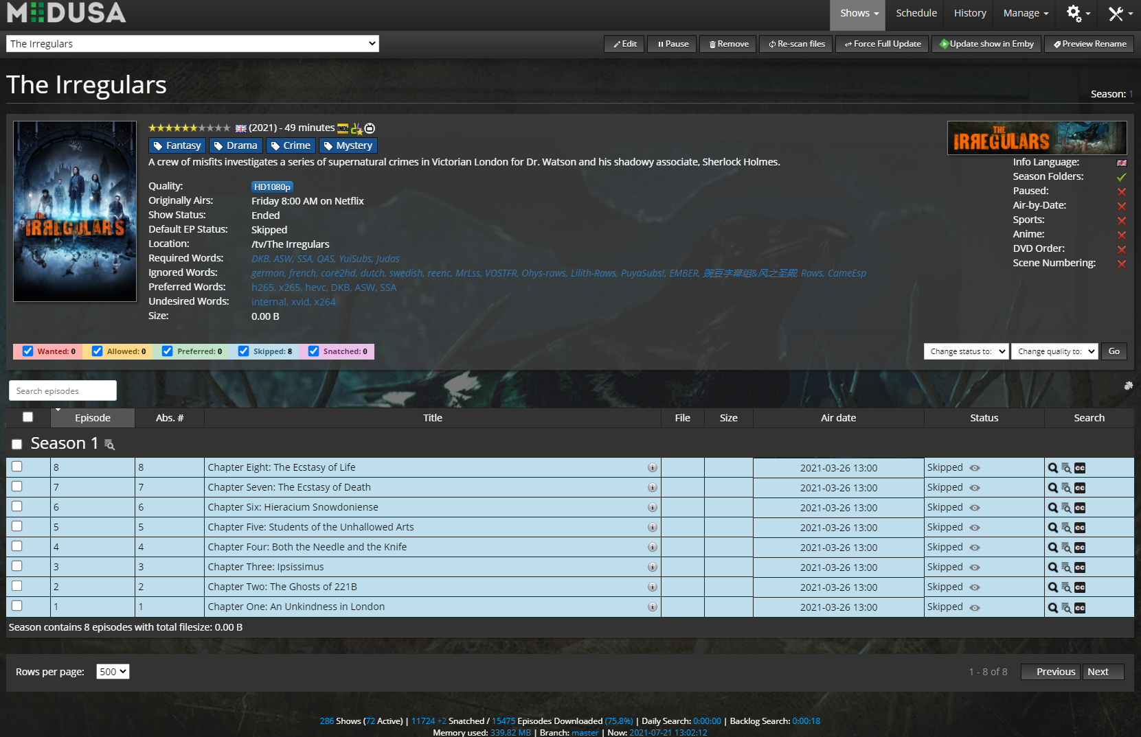 Wrong show background · Issue #9741 · pymedusa/Medusa · GitHub