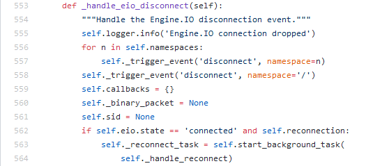 Reconnection thread not triggered in some situations · Issue #305 · miguelgrinberg/python ...