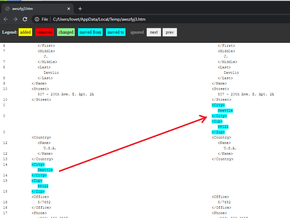 Compare Xml Colours For Moved From To · Issue 80 · Microsoftxmlnotepad · Github 9585