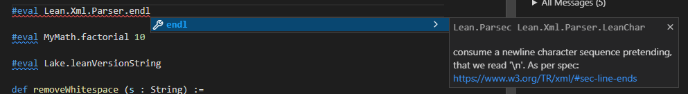 Get doc comments in the 2nd stage completion popup somehow · Issue #746 · leanprover/lean4 · GitHub