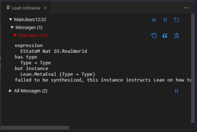Better line wrapping of long snippets in the InfoView · Issue #107 · leanprover/vscode-lean4 ...
