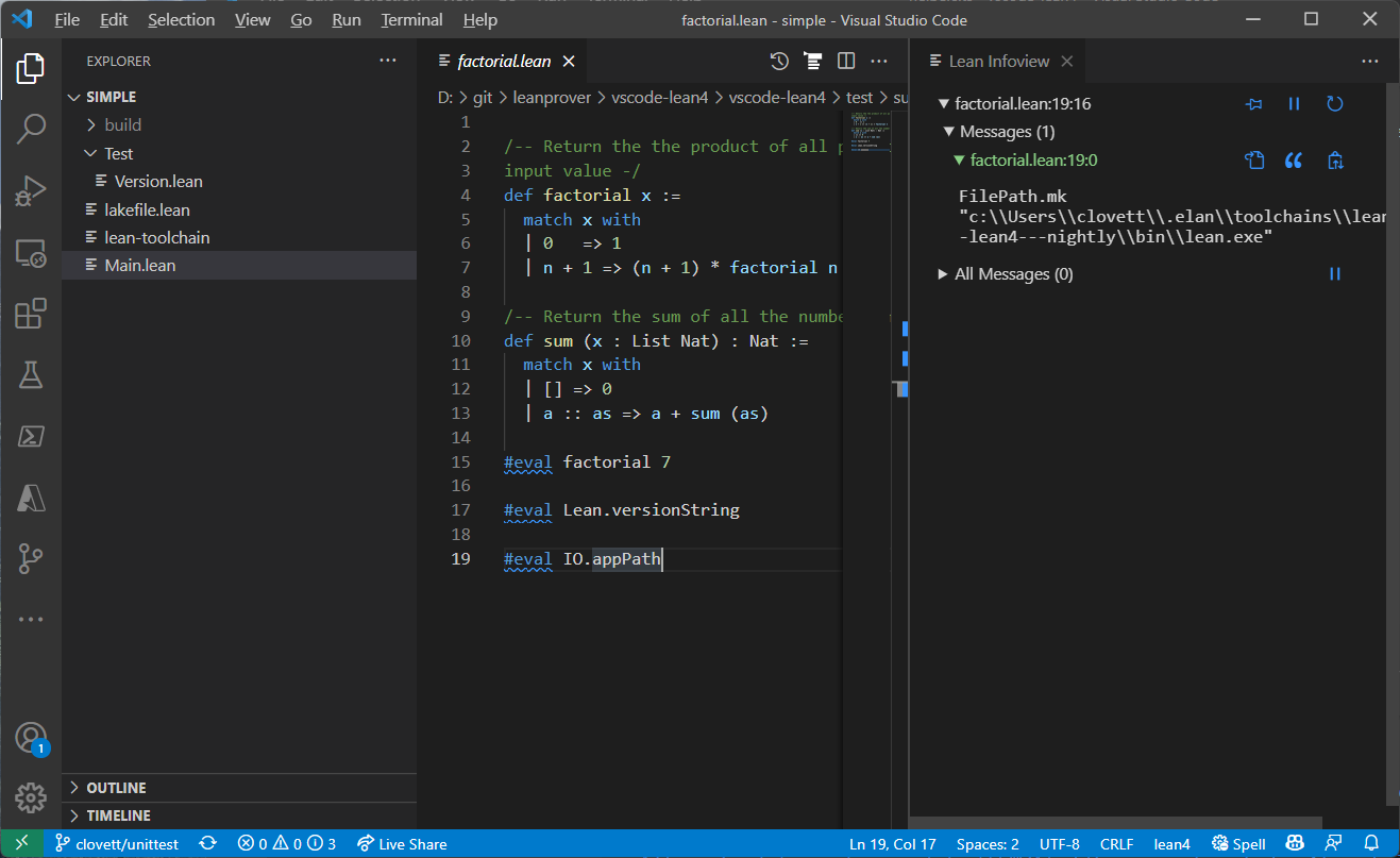Opening an orphaned file the "All messages" always says "(0)": · Issue #140 · leanprover/vscode ...