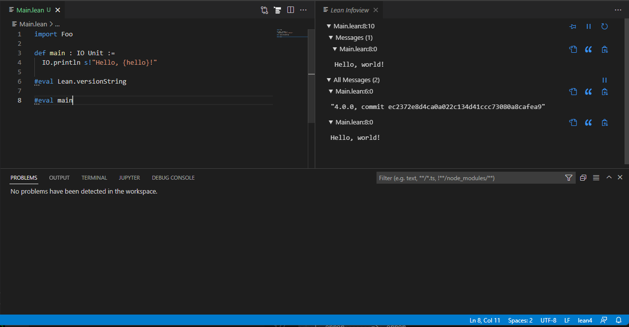 Make blue sqiggles go away · Issue #1590 · leanprover/lean4 · GitHub