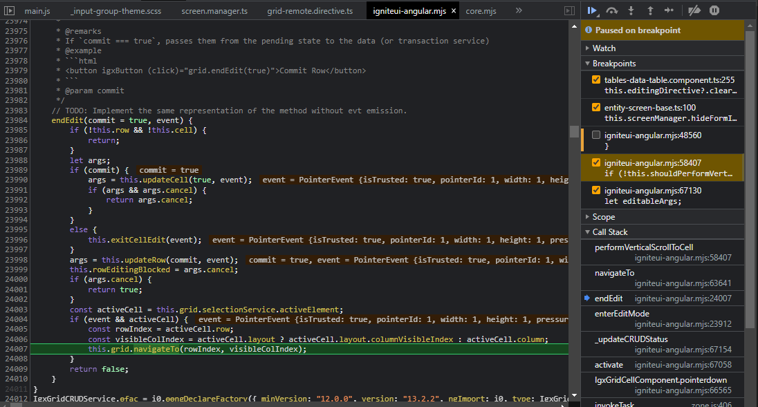 igx-grid virtualization - vertical scroll jumps around when rowEditing is enabled · Issue #11382 ...