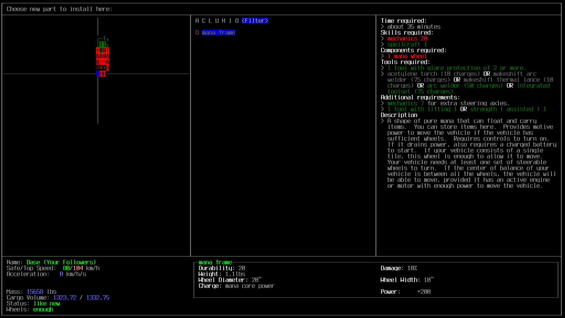 Magiclysm Part That We Cannot Make Or Get Mana Frame · Issue 43364 · Cleverravencataclysm