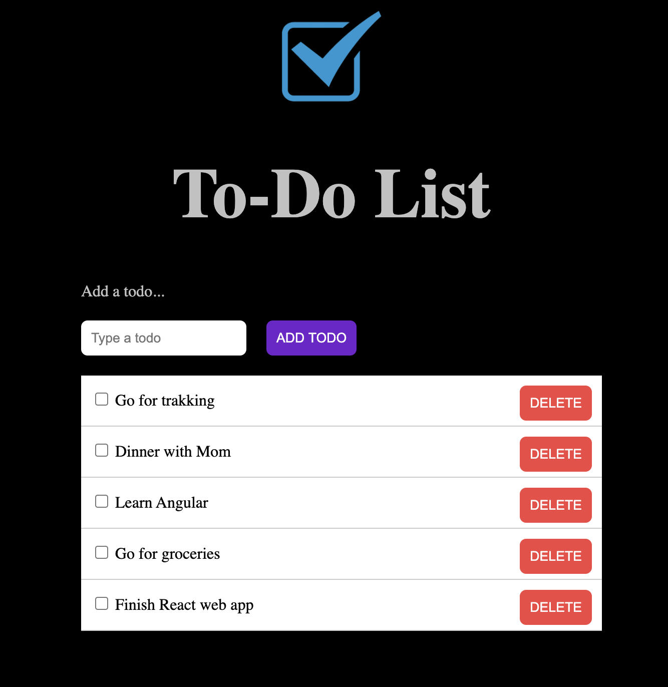 GitHub - AshishSinghDeveloper/To-Do-List: This ToDo List web app allows users to add or delete ...