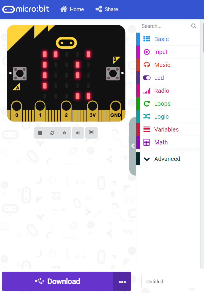 Triple Dot for Download button not centered · Issue #4093 · microsoft/pxt-microbit · GitHub