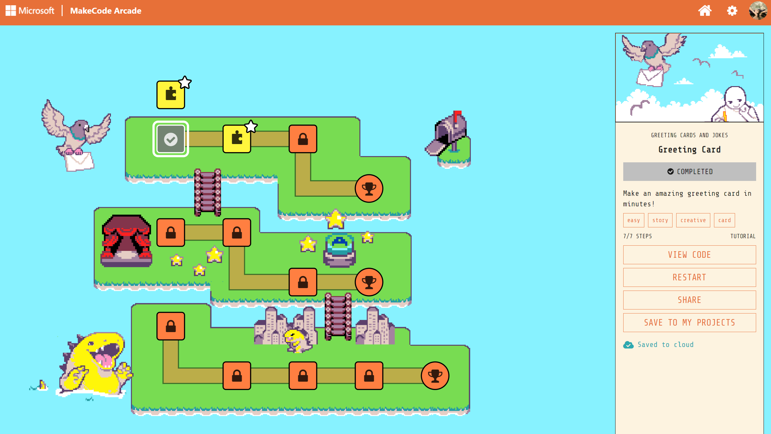 Beginner skillmap progress not importing · Issue #3939 · microsoft/pxt-arcade · GitHub