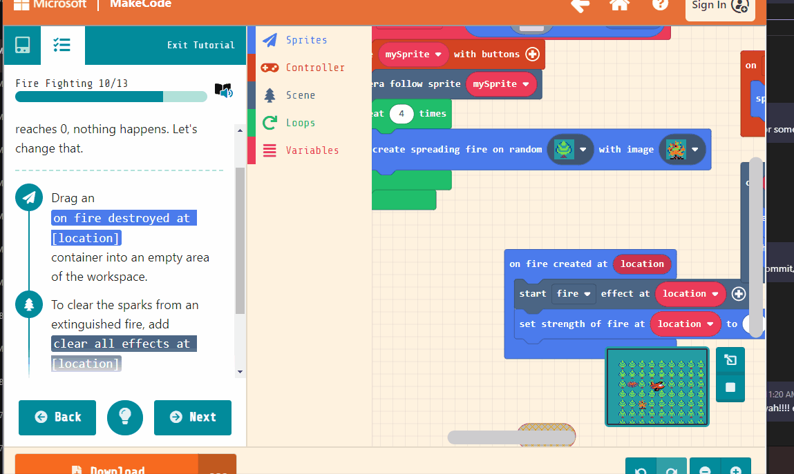 Blocks go behind trash in skillmap · Issue #4253 · microsoft/pxt-arcade · GitHub