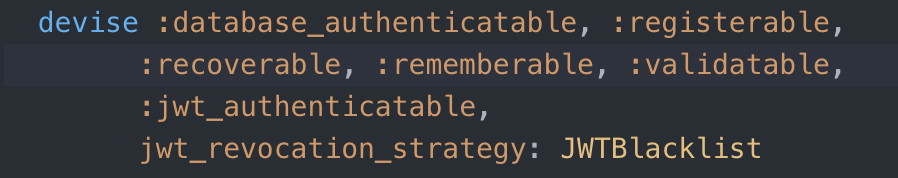 Undefined Method `jwtrevocationstrategy · Issue 55 · Waiting For Devdevise Jwt · Github