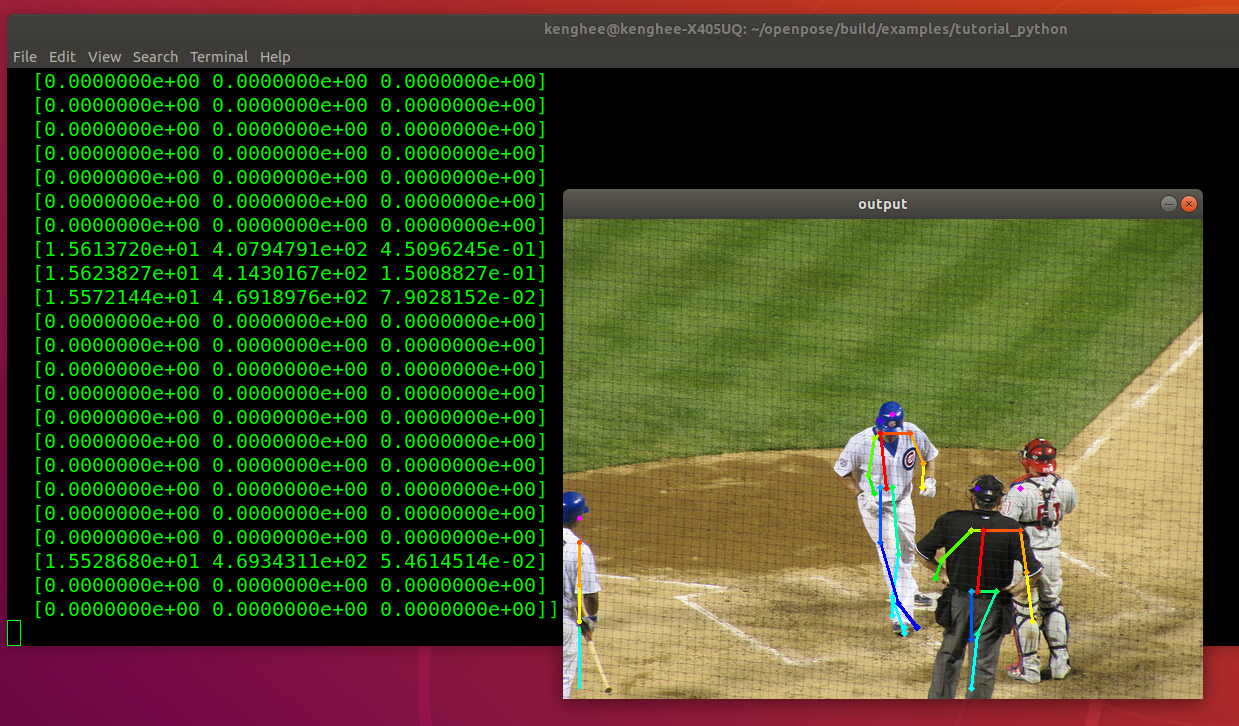 How can I measure the keypoints for video? · Issue #864 · CMU-Perceptual-Computing-Lab/openpose ...