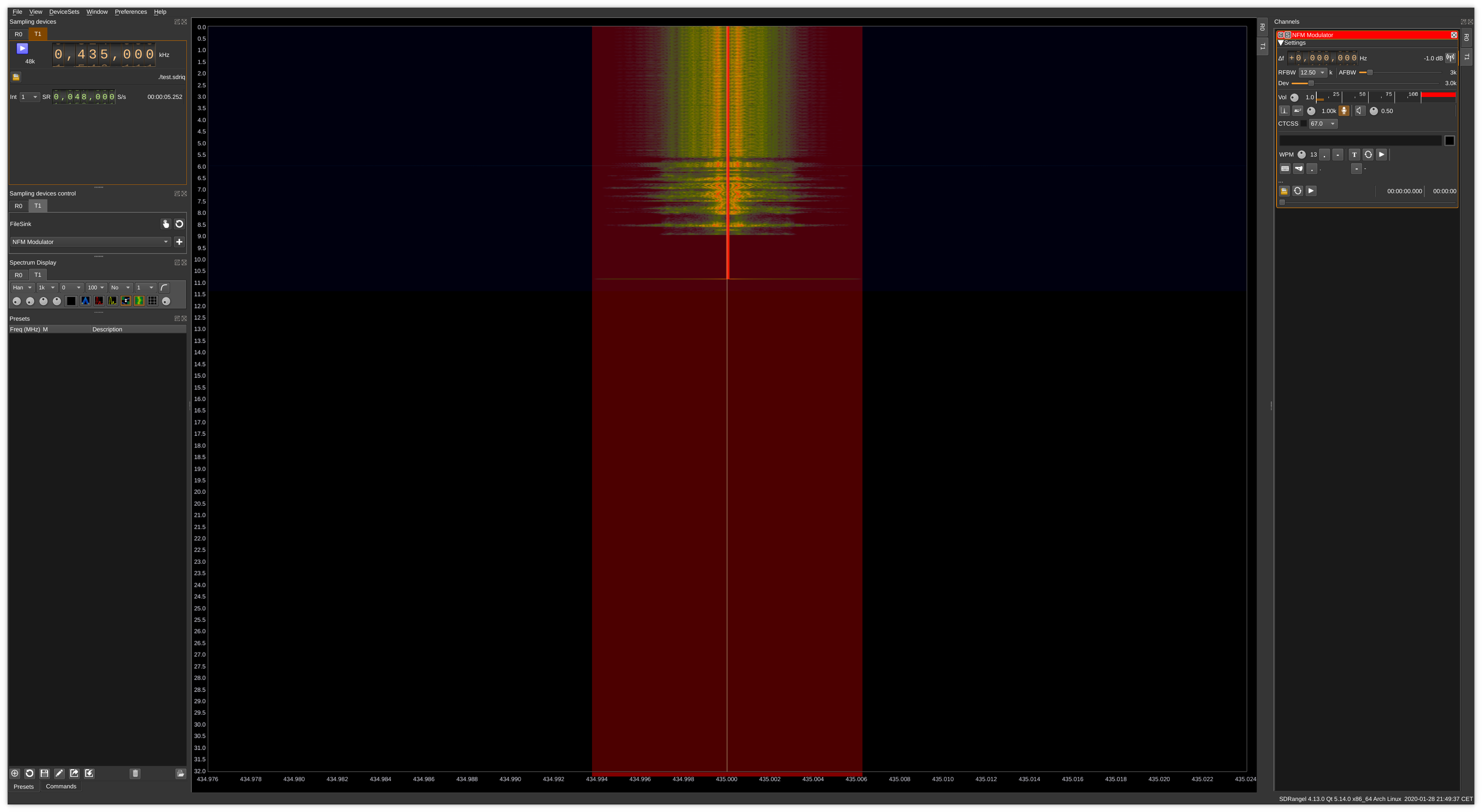 Audio Input gets stuck after stopping and restarting transmission ...