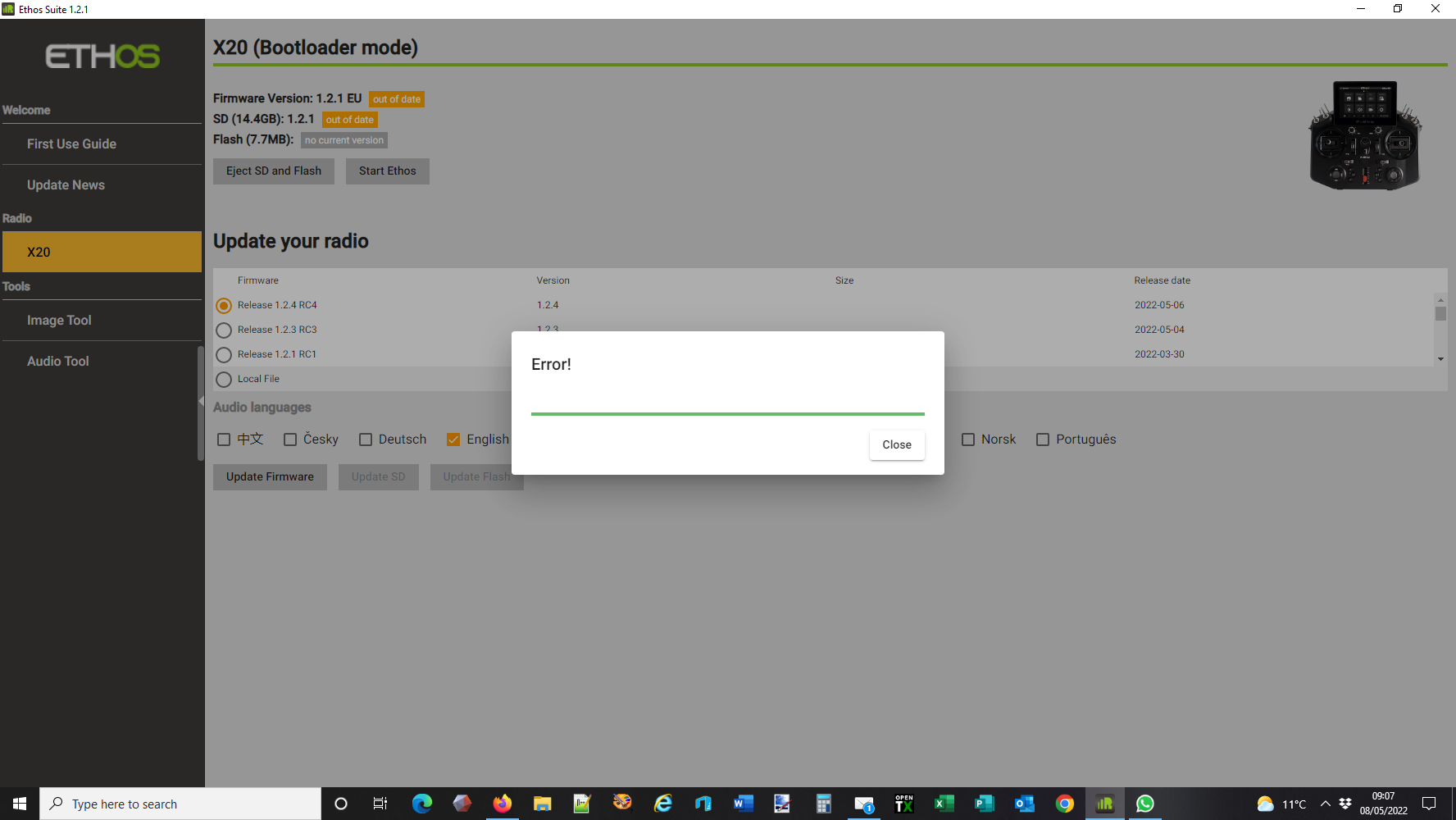 Ethos Suite · Issue #1631 · FrSkyRC/ETHOS-Feedback-Community · GitHub