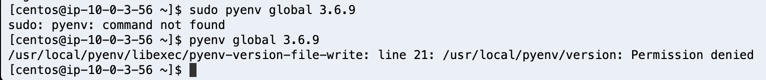 Pyenv Python3 Command Not Found · Issue 1820 · Awsaws Parallelcluster · Github 