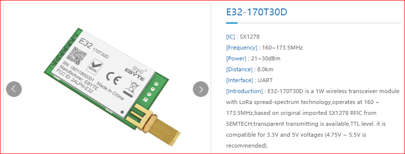 Support E32170T30D, (E32-TTL-1W, 170MHz, uart) · Issue #27 · adafruit ...