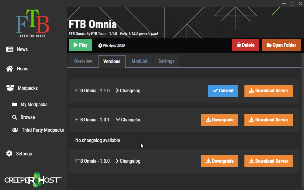No changelog available · Issue #83 · FTBTeam/FTB-App · GitHub