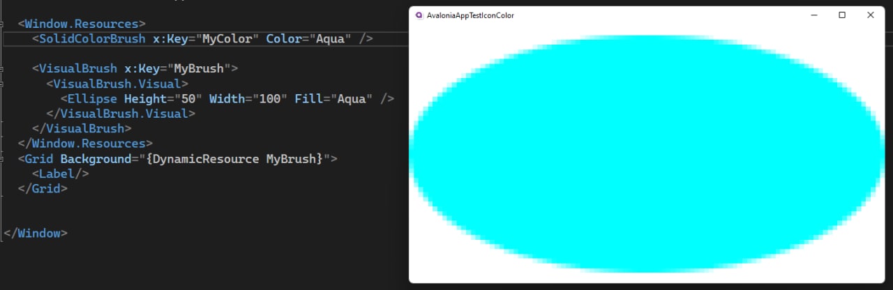 DynamicResource doesn't work properly inside of VisualBrush · Issue #9762 · AvaloniaUI/Avalonia ...