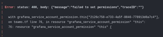 ServiceAccounts: db unique constraint violation when creating many concurrent serviceaccount ...