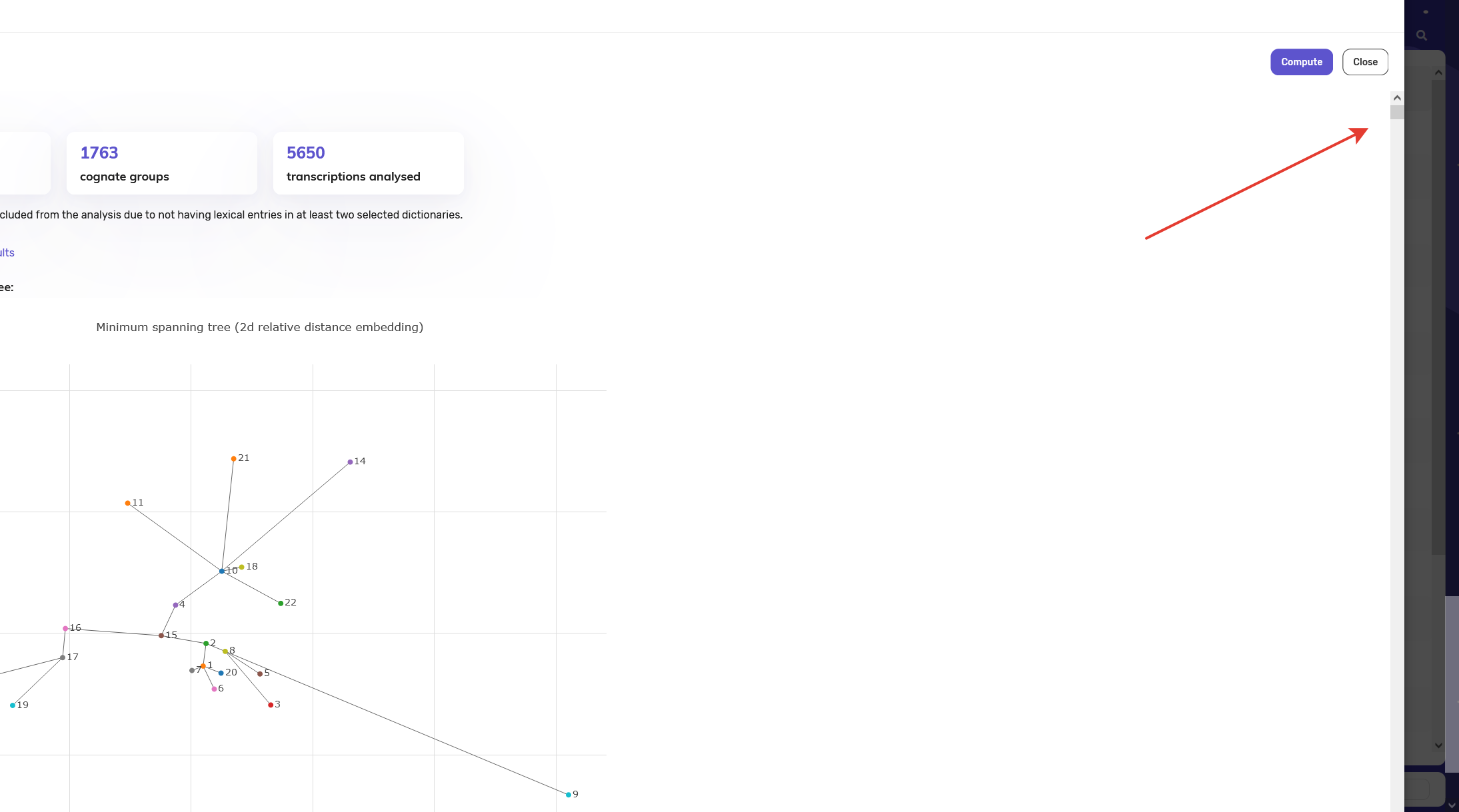 Cognate analysis/reconstruction/suggestions scrollbar · Issue #947 ...