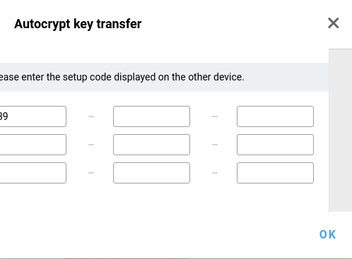 Can scroll sideways in autocrypt-setup dialog · Issue #2277 · deltachat/deltachat-desktop · GitHub