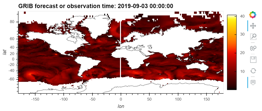 global data with negative longitude disappears on 2nd render when using ...