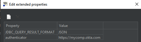 Metabase-Snowflake Fails to Connect when using the authenticator=https://mycomp.okta.com in the ...