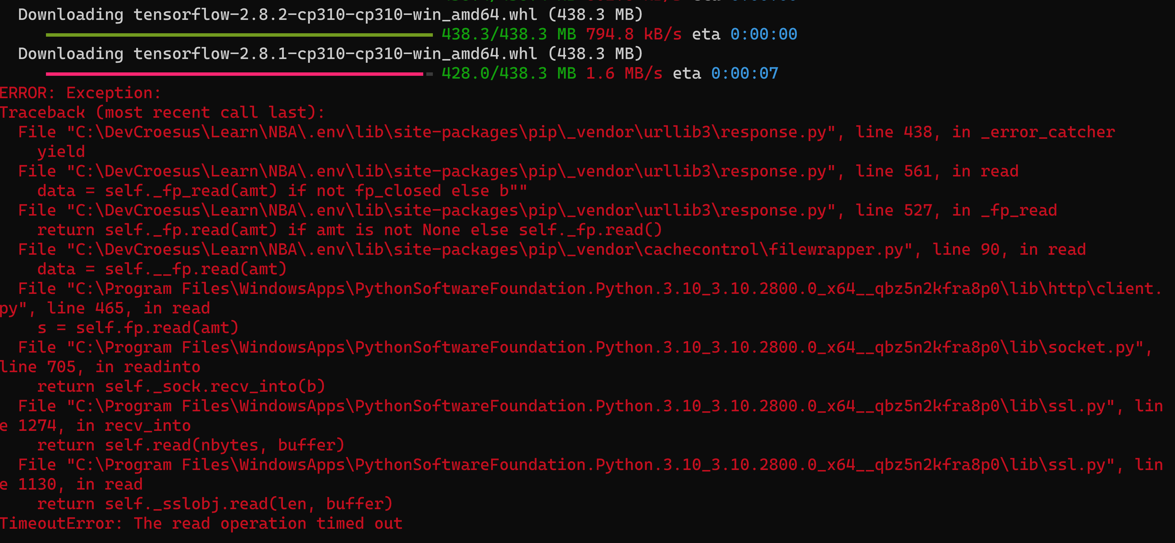 `flask Run` Reports No Module Named Colorama Error In App Exception On Get · Issue 88