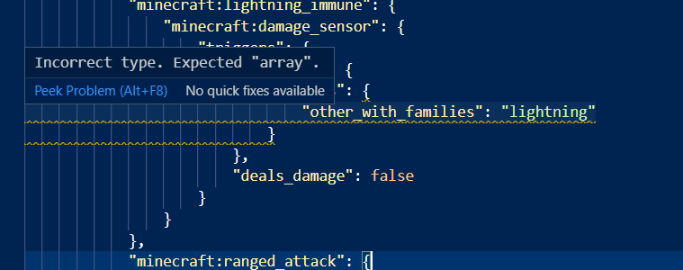 Skeleton behaviors don't validate (filters) · Issue #35 · Blockception ...