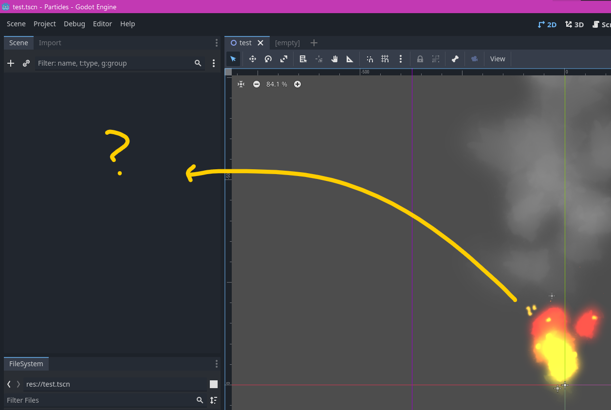 'Scene' tab of existing scenes can become stuck empty when creating new scenes · Issue #83213 ...