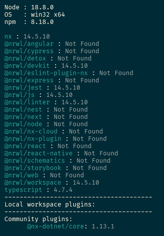 [BUG] CI NX Cached referenced dotnet projects will result in a failed build project of non ...
