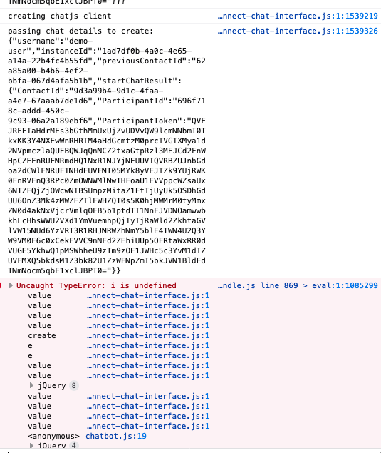 Chat widget don't pop up on customer portal · Issue #13 · aws-samples ...