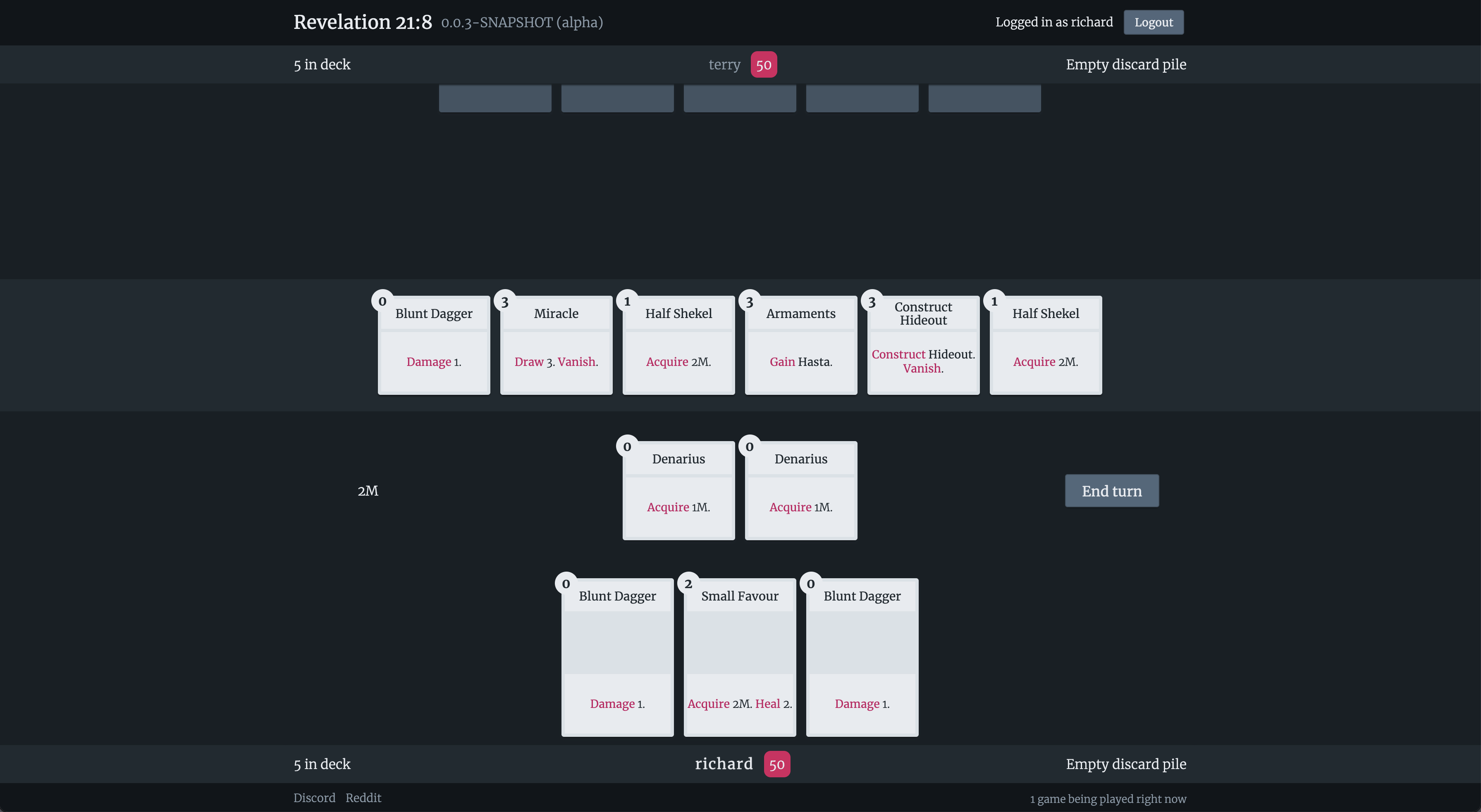 GitHub - jrhodkinson/card-game