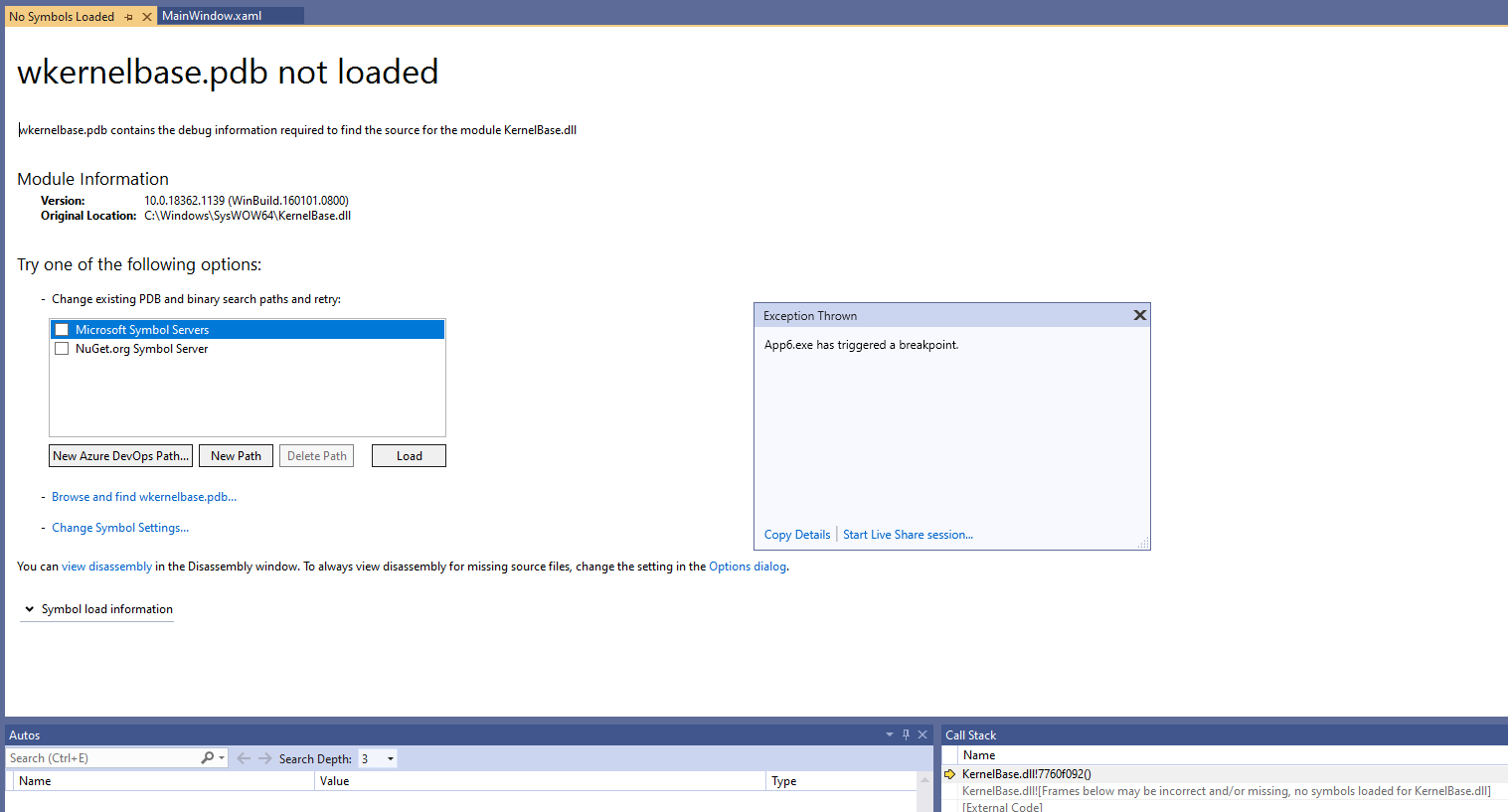 Simple app with color picker leads to crash with Project Reunion ...