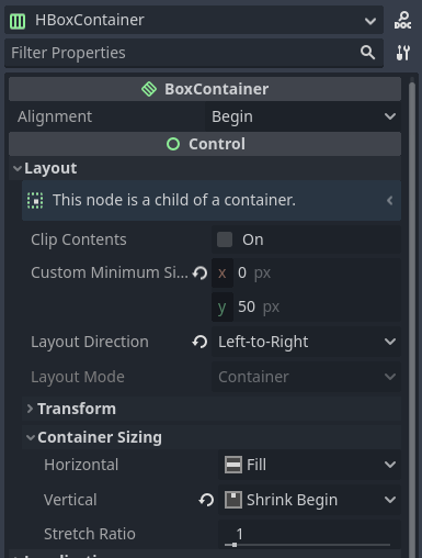 AspectRatioContainer doesn't change its size · Issue #75169 · godotengine/godot · GitHub